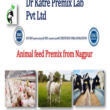 Animal feed Premix from Nagpur.pptx