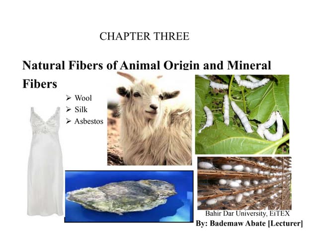 Properties of fibers | PPTX