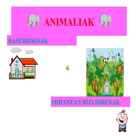 Animaliak | PPT