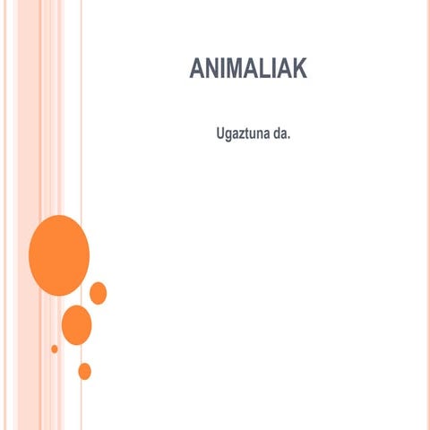 Animaliak sare eta irati.s. | PPTX