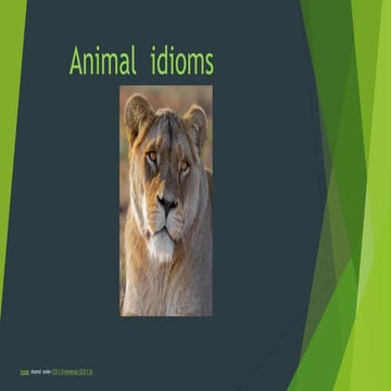 Colour idioms 1 part 2 | PPTX