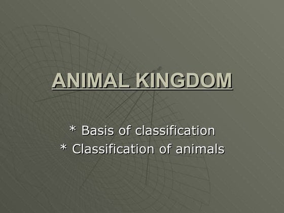 Annelida: the metameric and tagmatization of animals | PPT