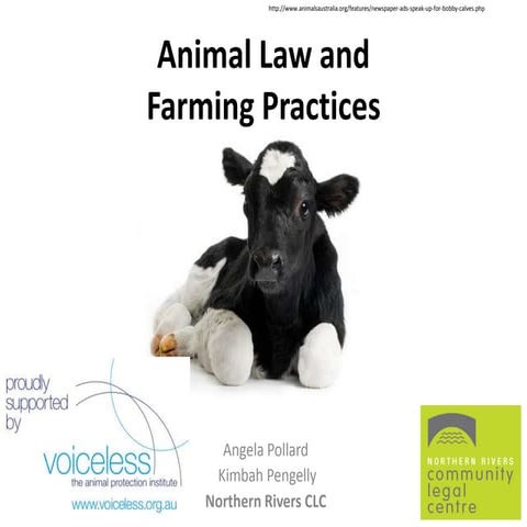Animal law and farming practices state conference 26.4.1 | PPT