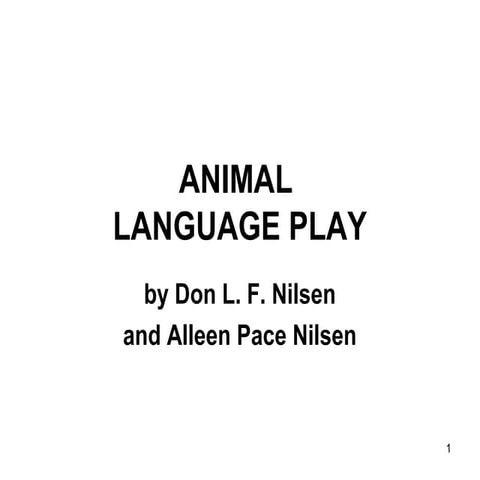 Animalplay | PPT