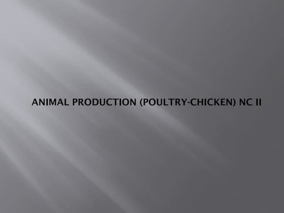9 tle poultry production module 2_provide feeds | PDF | Agriculture ...