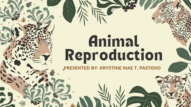 Asexual and Sexual Reproduction PowerPoint | PPT
