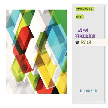 Animal reproduction lecture 1 | PPT