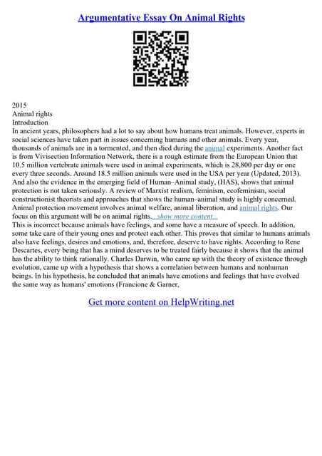 Animal Rights | PPT | Pets