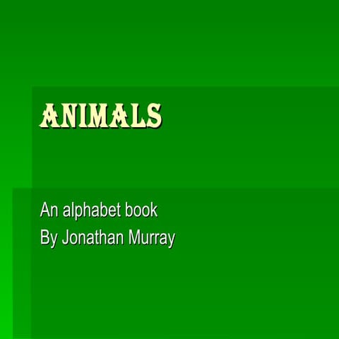 Animals | PPT