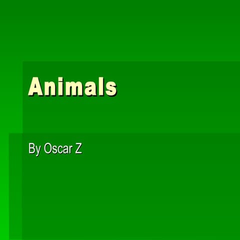 Animals | PPT | Dogs | Pets