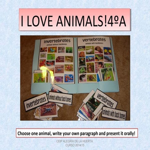 I Love Animals Ppt