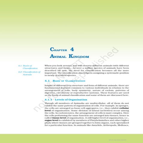 Std 11 biology chapter 04 animal kingdom | PPTX