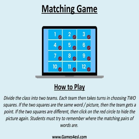 Animals-Matching-Game-PPT for kids. pptx | PPTX