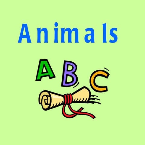 Animals slide[1] | PPT
