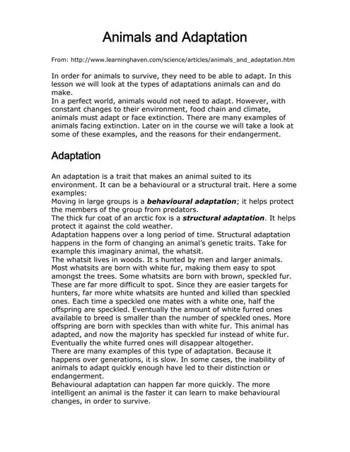 Body Coverings of Animals | PPT