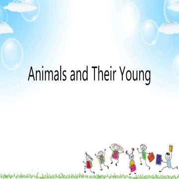 Animals and their young | PPTX