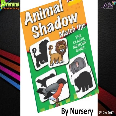 Animal shadow matching Activity for children | Prerana Educational ...