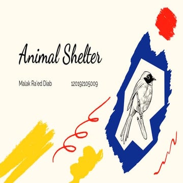 Animal shelter PPT | PPTX