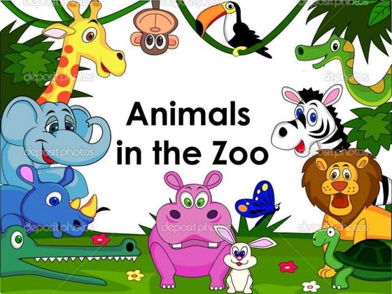 At The Zoo - Animals | PPT