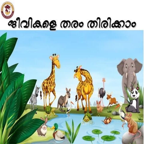 Animals lives in land and water | PDF