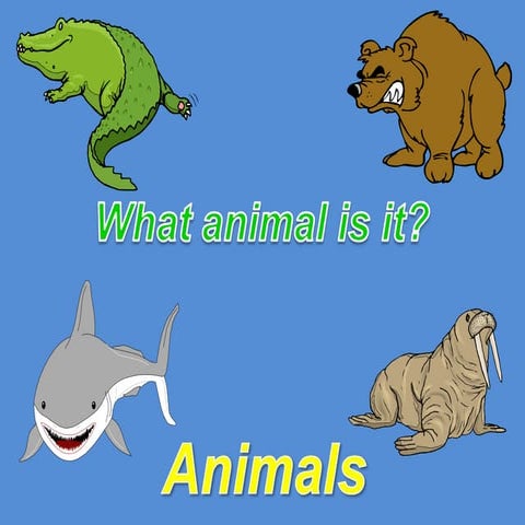 Animals powerpoint | PPT