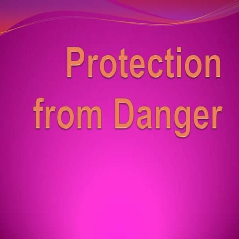 Animals protect from danger | PPTX