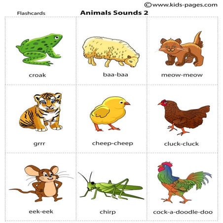Animals sounds2 | PDF