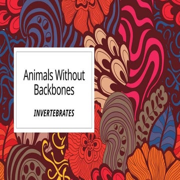 Animals Without Backbones grade 2 science.pptx