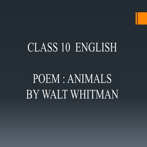 Animals X English Module CLASS 10 Module (1).pptx