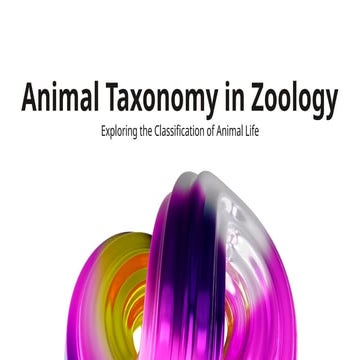 Animal Taxonomy in Zoology msc material .pptx