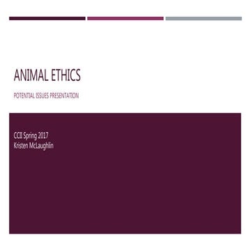 Animal Testing powerpoint | PPTX