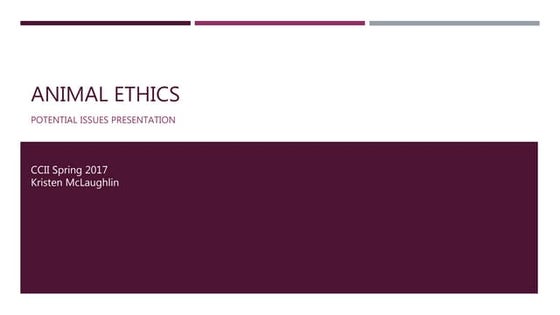 6 fajardo: animal testing | PPTX
