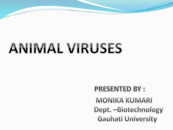 Classification of virus, symmetry | PPTX | Biological Sciences | Science