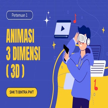 Pengenalan Animasi 3D untuk pemula yang wajib diketahui | PDF