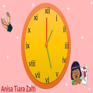 Animasi jam by anisa | PPSX