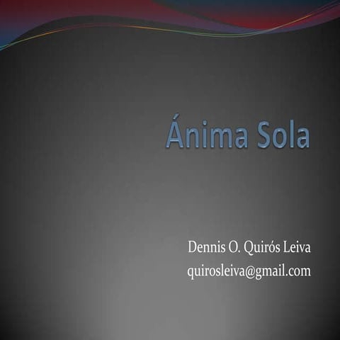 Anima Sola | PPTX