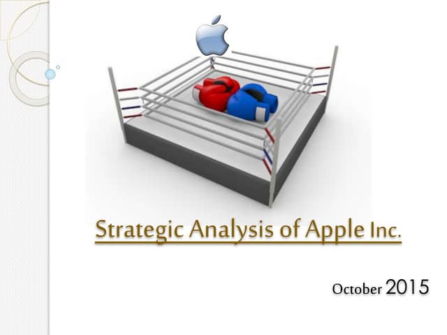 Organizational Structure Analysis Apple Inc. | PPTX