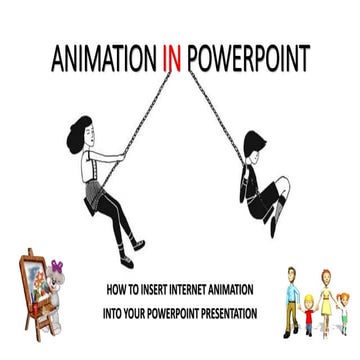 IT YEAR 9: ANIMATION IN POWERPOINT | PPT