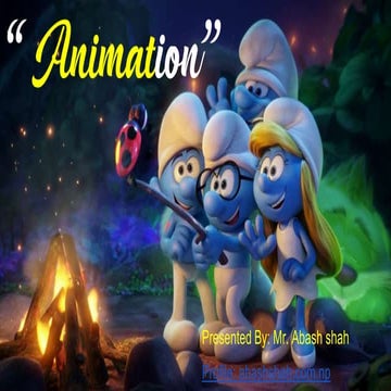 Computer Animation | PPTX | Computer Animation | Computer Software and Applications