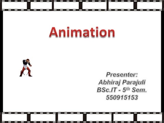 Computer Animator | PPT