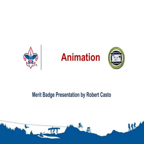 Animation Merit Badge Presentation | PPTX
