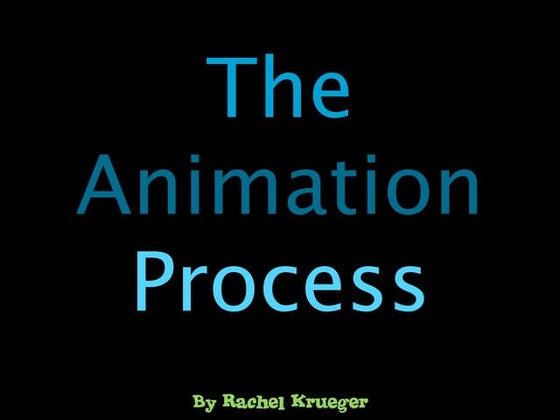 Pre-production, Production & Post-production Process in 3D Animation | PDF