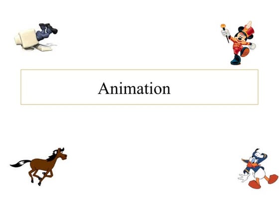 Principles of animation | PPTX