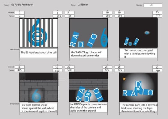Animation blank storyboard_100113 2 | PPT