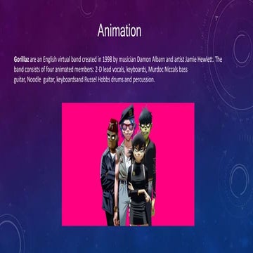 Animation, lip sync, rap | PPTX