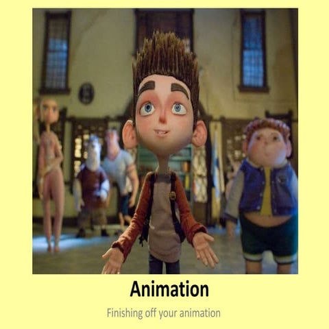 Animation lv2 wk8 | PPT