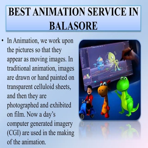 Animation Service Balasore|| IT Service Balasore|| Top Animation ...