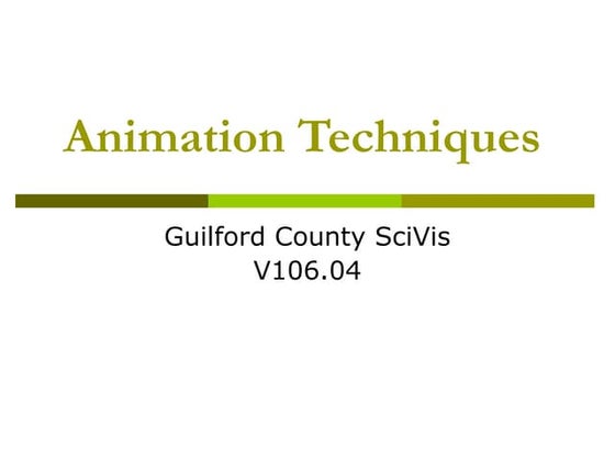 Computer animation Computer Graphics | PPT