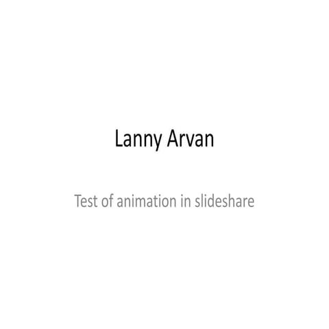 Animation Test | PPTX