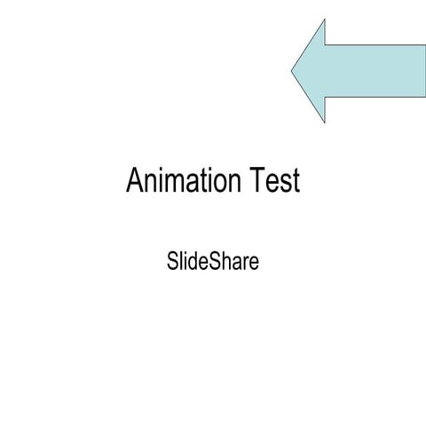 Animation test | PPT